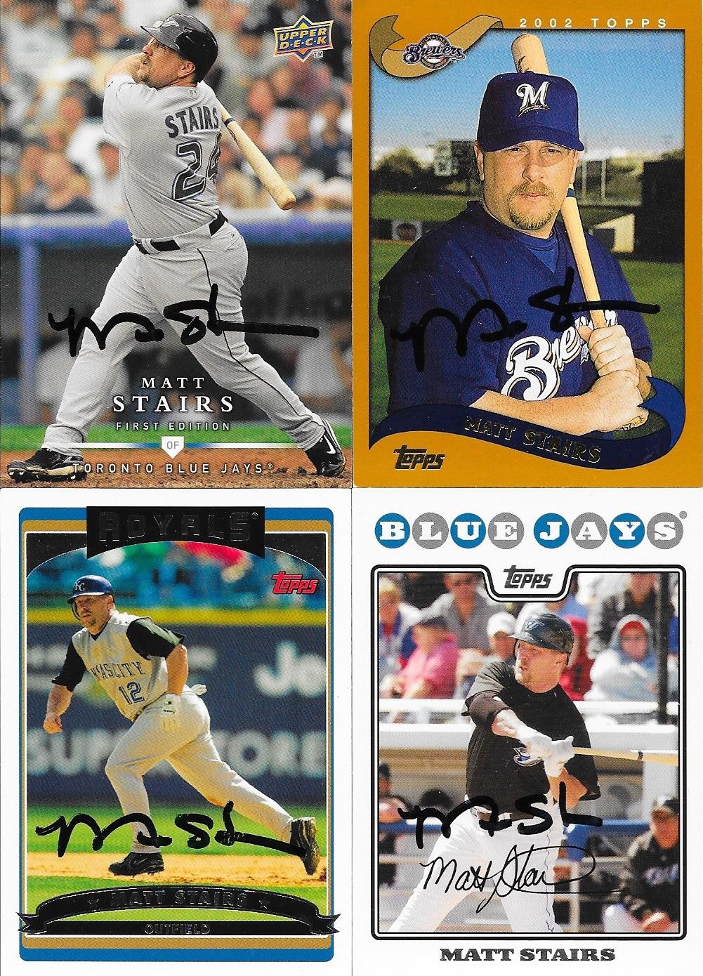 foul bunt: TTM Success - Matt Stairs