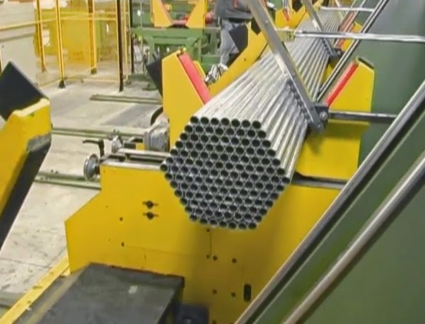 stretch wrapping machine,orbital stretch wrapper : Steel tube packaging ...