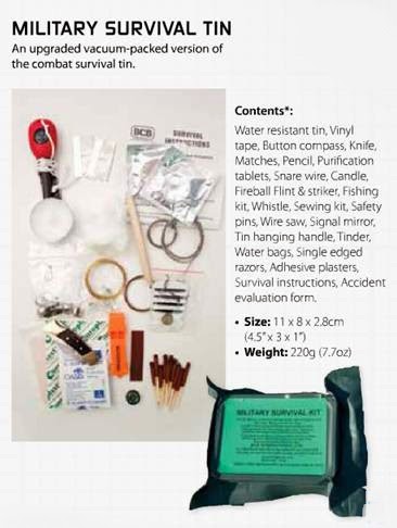 BLISS ADVENTURE TRAVEL: PERSONAL SURVIVAL KIT (PSK)