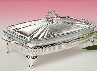 Kitch 'n' Chic: QUEEN ANNE Silver Plated Casseroles Tableware