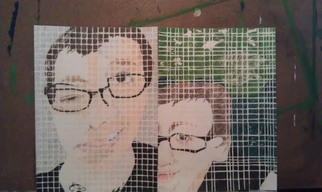 Kyle J. Christensen: Chuck Close Collage