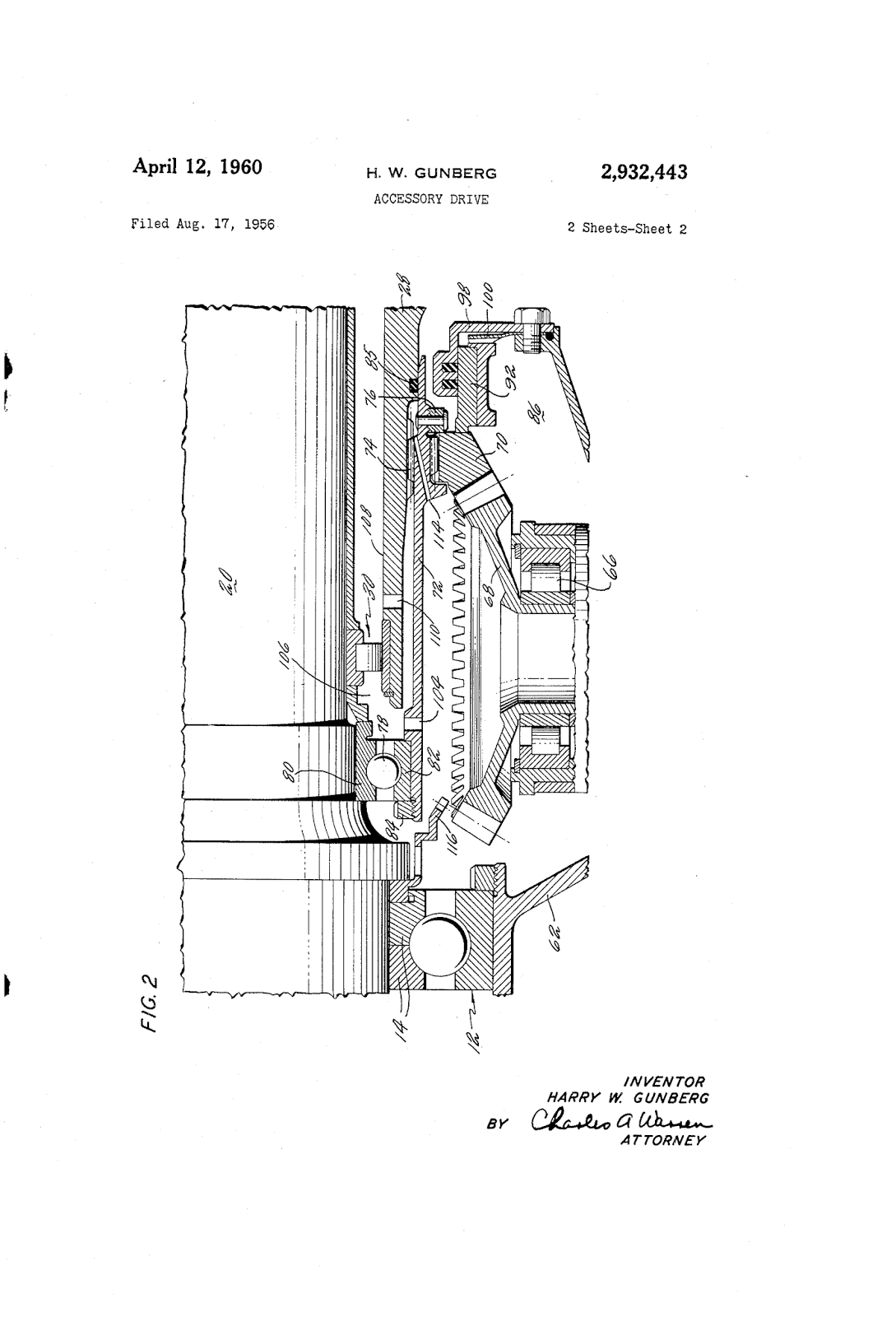 Gear train assemblies ~ Auto Part
