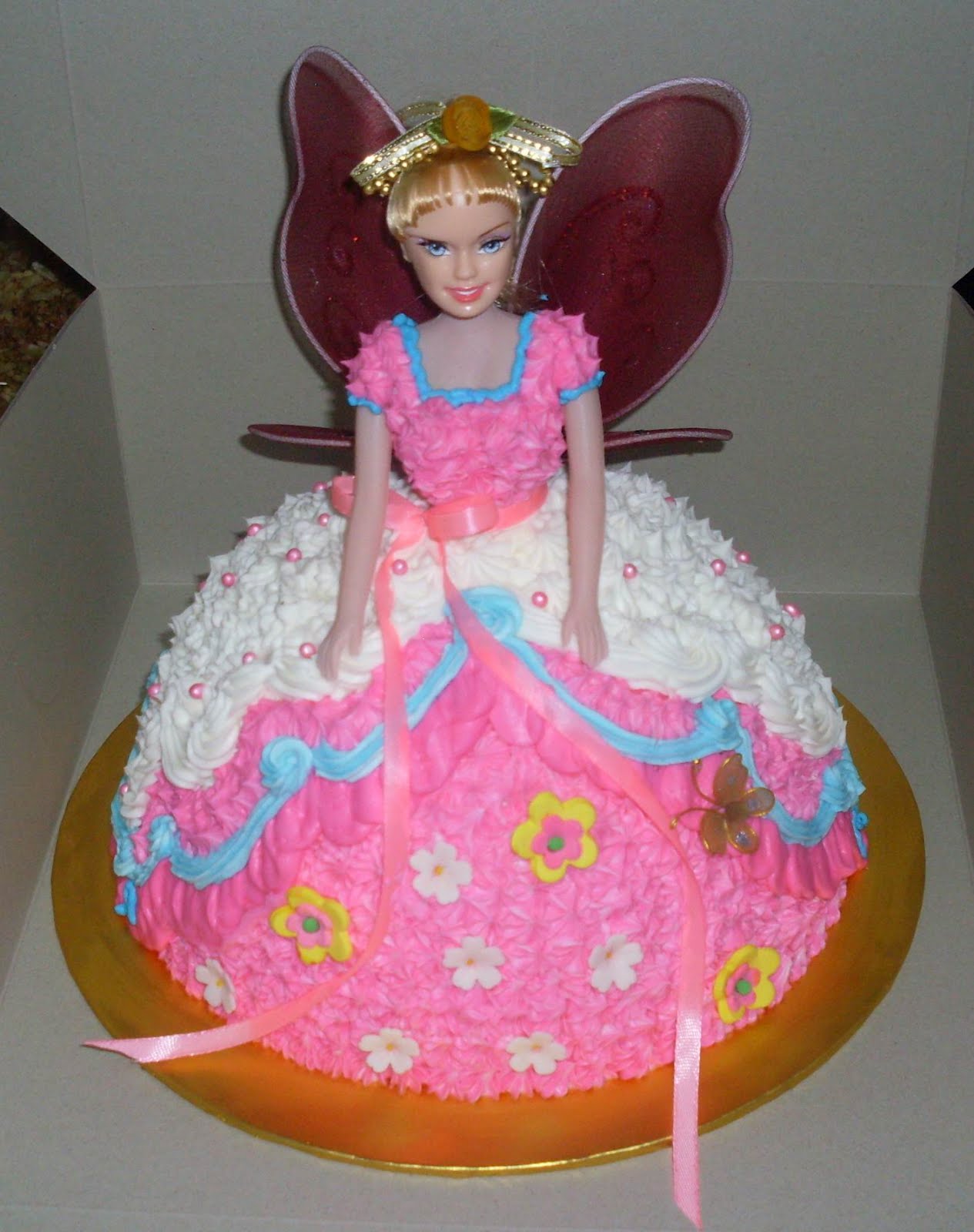 Rizaida Home Bakery: KEK BARBIE DOLL...AZIAN