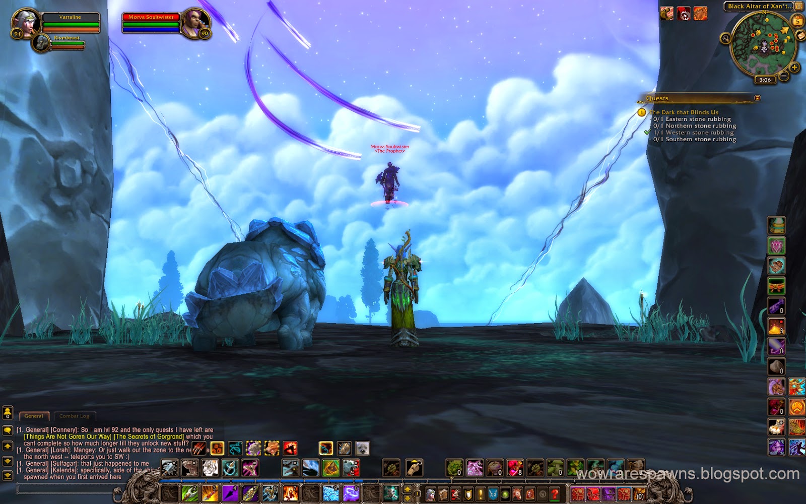 WoW Rare Spawns: WoD: Shadowmoon Valley Screenshots, Rares & Hunter Pet ...