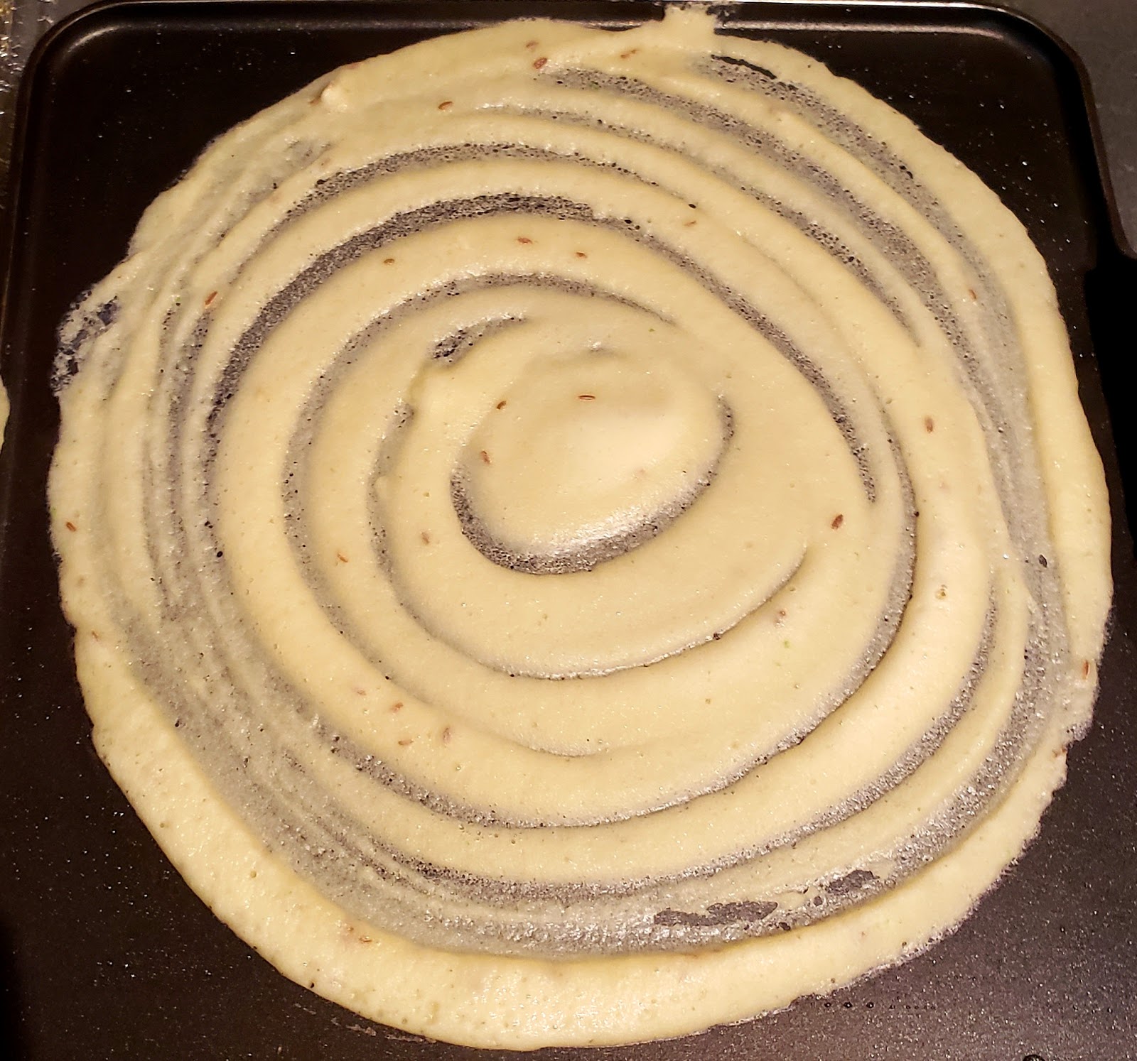 Yellow Moong Dal Dosa/Pesara Pappu Dosa