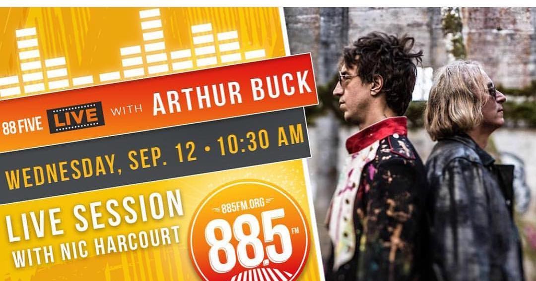 2018-09-12 - Arthur Buck - 88 Five Live, 88.5 FM Radio, Northridge