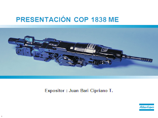 PRESENTACIÓN COP 1838 ME. ATLAS COPCO | Manual de Equipos de Minería