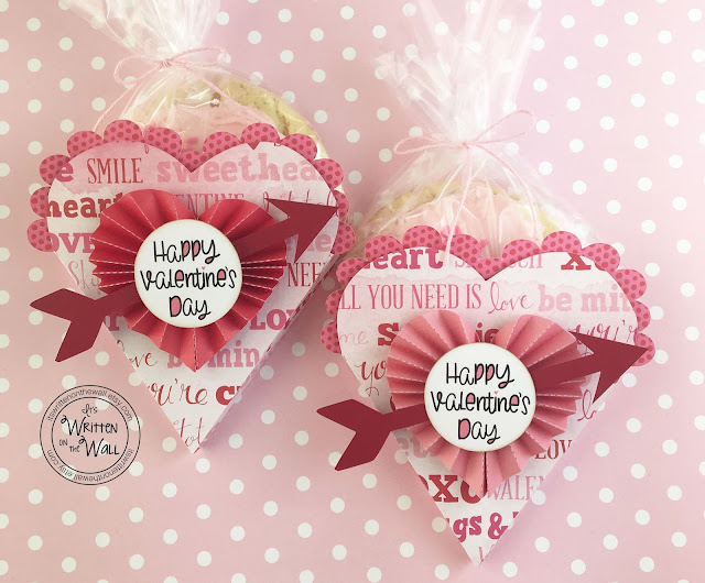 It's Written on the Wall: Adorable Valentine's Day Heart Cookie/Treat ...