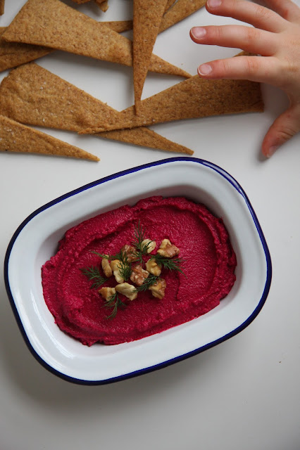 The Ginger Gourmand: Beetroot Labneh