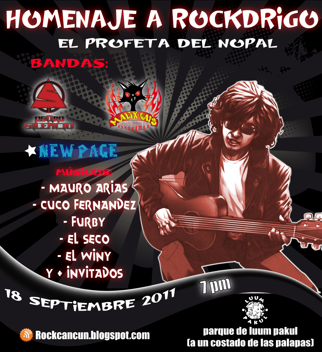 ROCK MEXICANO DE LA BANDA NADA MAS...: ROCKDRIGO GONZALEZ "EL PROFETA ...