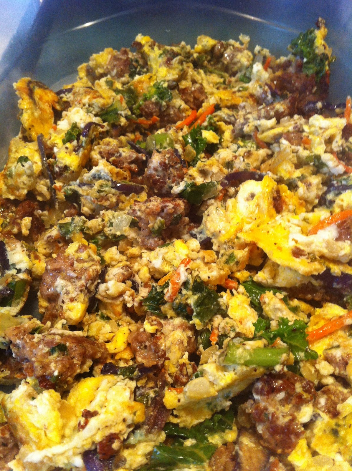 My Paleo Living: Sausage and Egg Breakfast Medley
