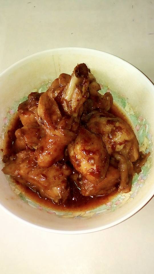 Cooking Pinay: Spicy Chicken Adobo in Annatto