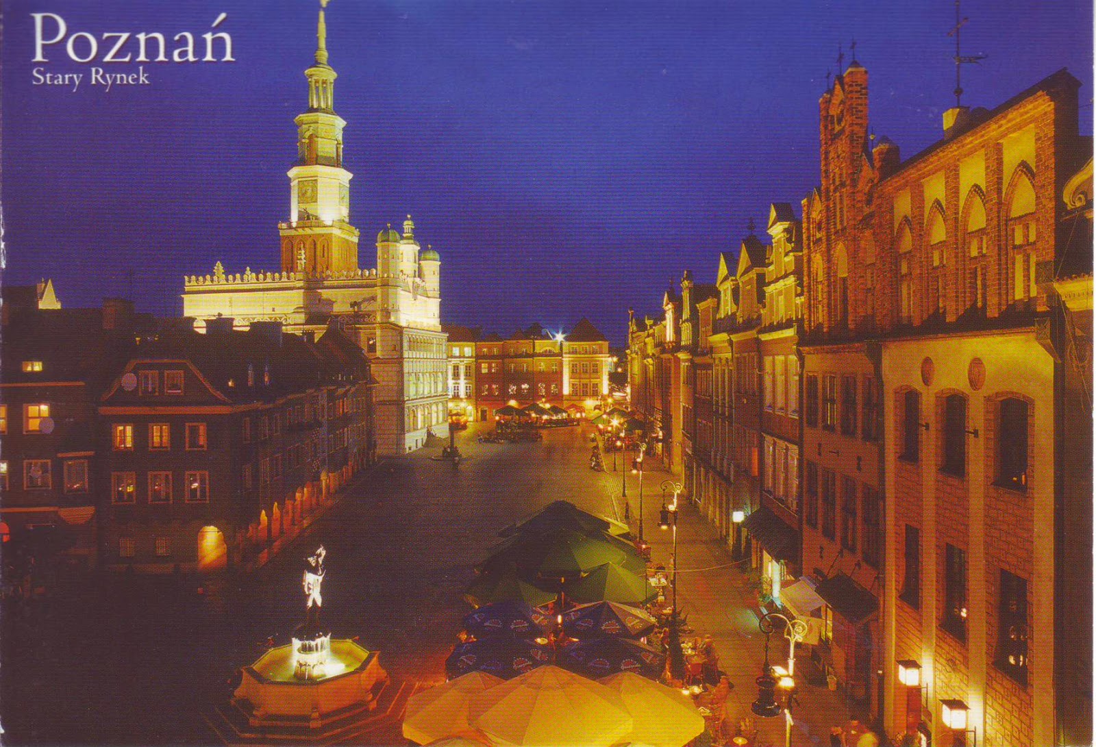 The World in Postcards - Sabine's Blog: Poznan, Stary Rynek, Poland
