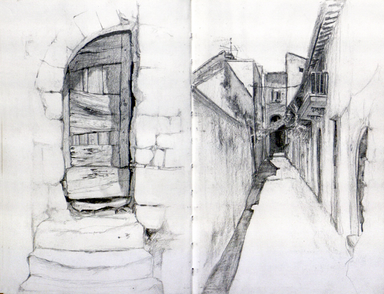 Drawing Viterbo: Liz Wikstrom