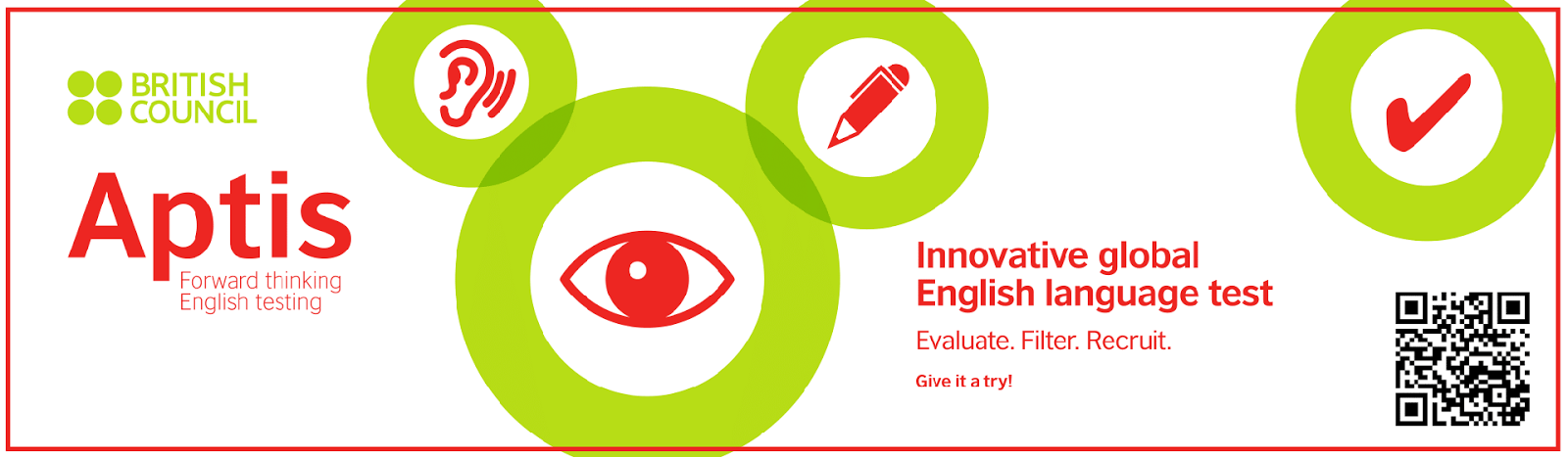 Aptis English language test