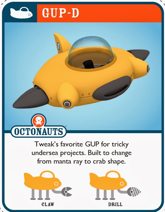 Jovial Spondoodles: Octonauts Octo Crew Cards