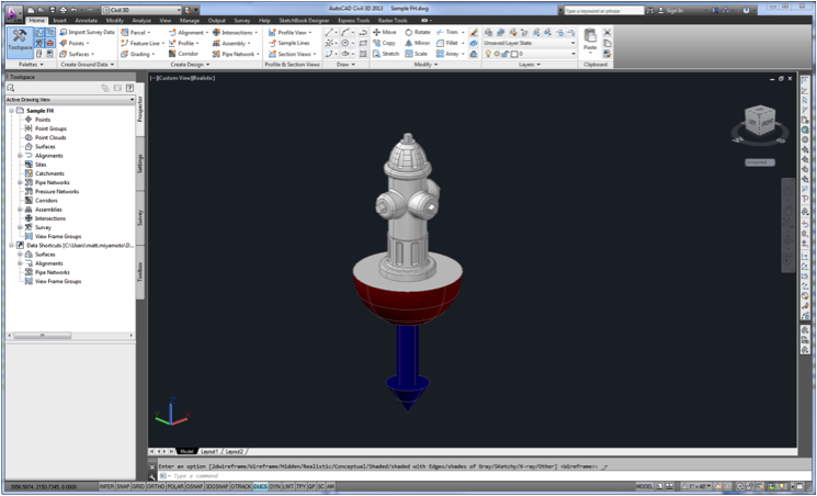 Ideate Solutions: Civil 3D 2013 Pressure Network Parts – Part 1