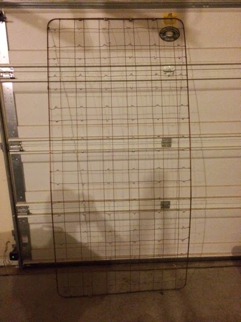 Homemade...with a special touch: Box Springs and Frame Repurposed