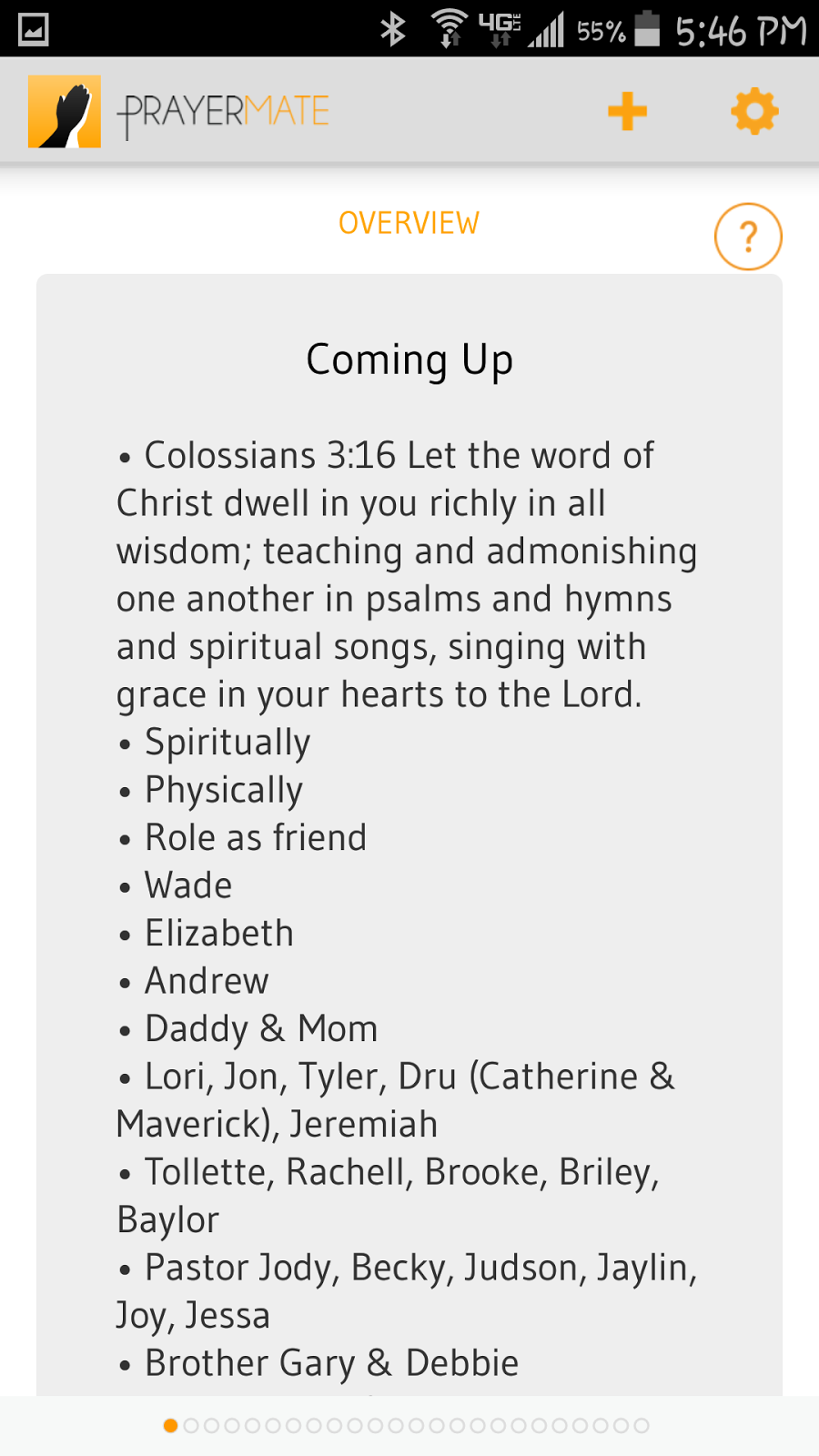 Living, Laughing, and Learning: Improving Your Prayer Life with Technology