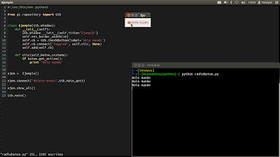 Tutorial python Gtk3 botones y layouts| Tiempo de Tux