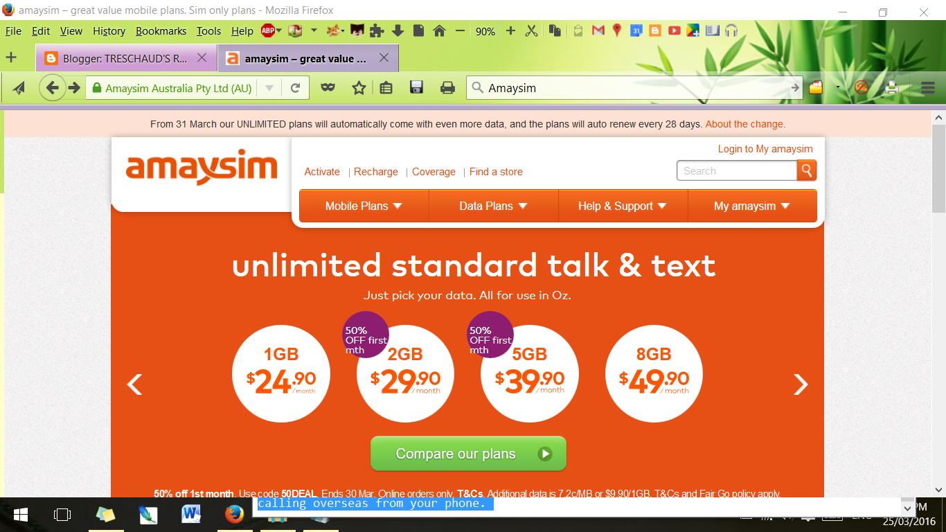 Amaysim ~ TEO DEGAS' REVIEWS