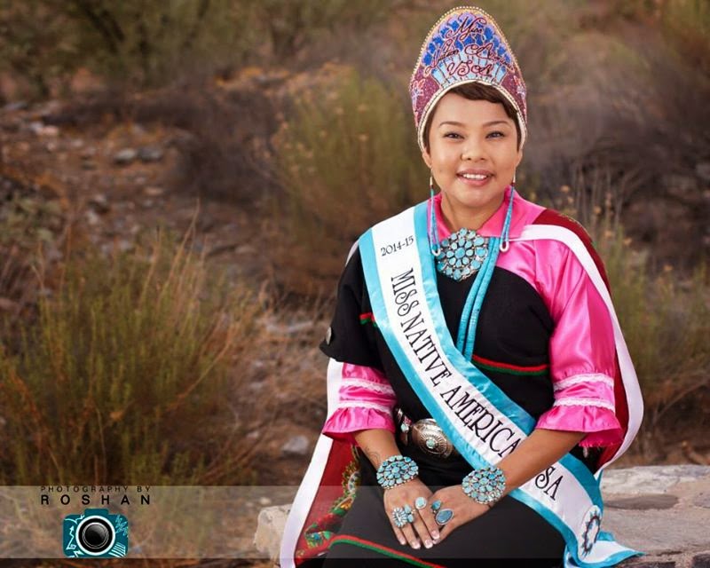 White Wolf : Youngest Miss Native American USA Promotes Arthritis ...
