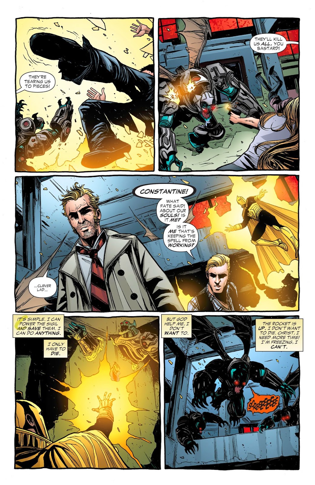 Weird Science DC Comics: Constantine #21 Review and *SPOILERS*