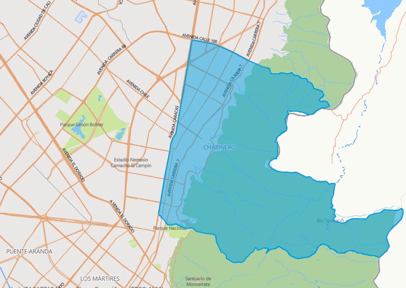 En Chapinero: Barrios de Chapinero - Listado Completo