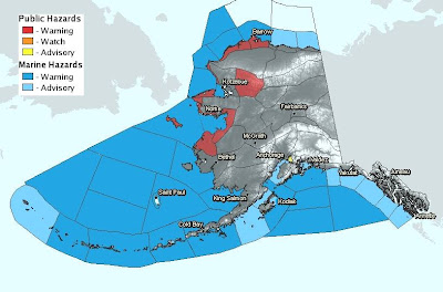 Suburban spaceman: Ferocious Alaska Storm: NOAA Satellite View