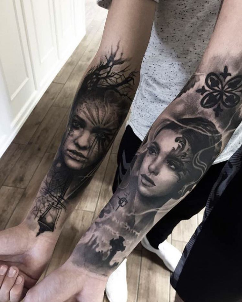 18+ Gambar Tato Garis Di Lengan