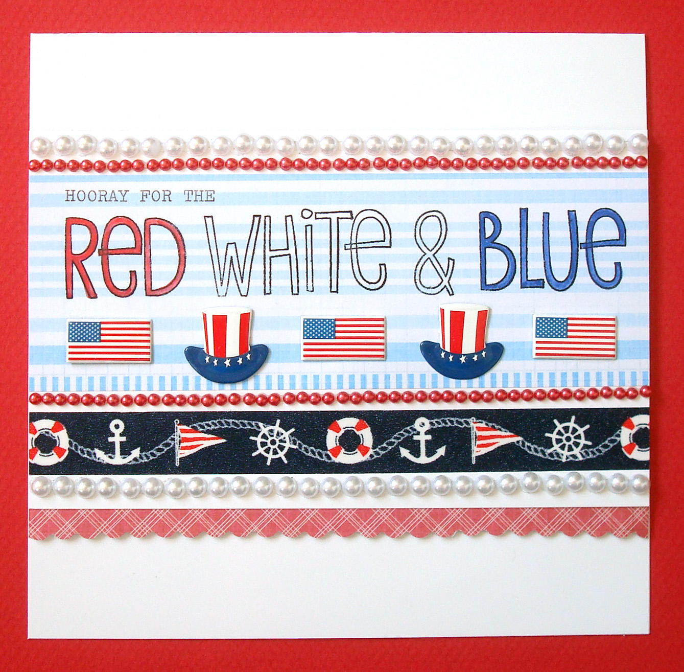 Eyelet Outlet: Hooray for the Red, White and Blue!