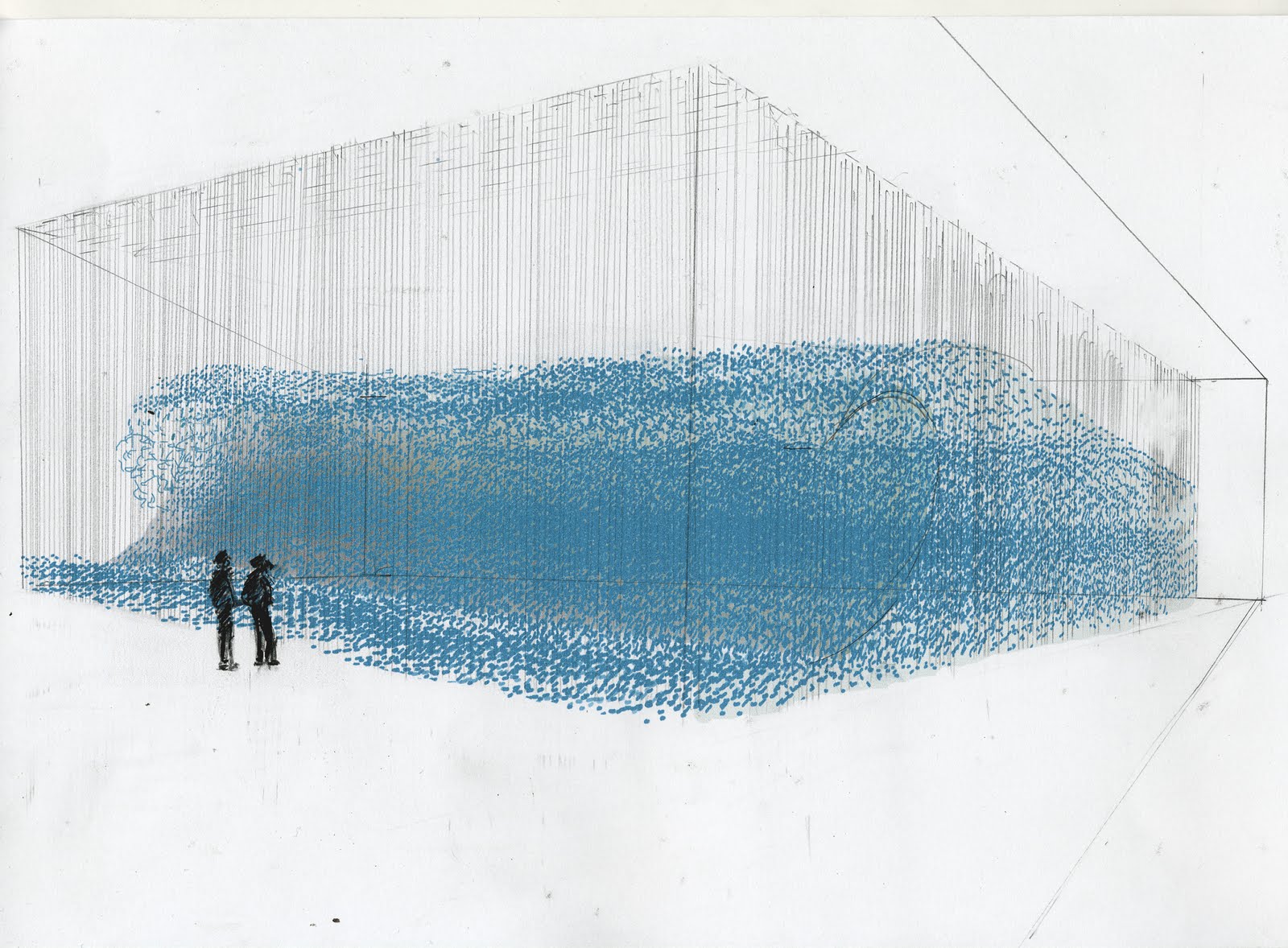 Chris Drury - microcosm and macrocosm: WAVE-PARTICLE