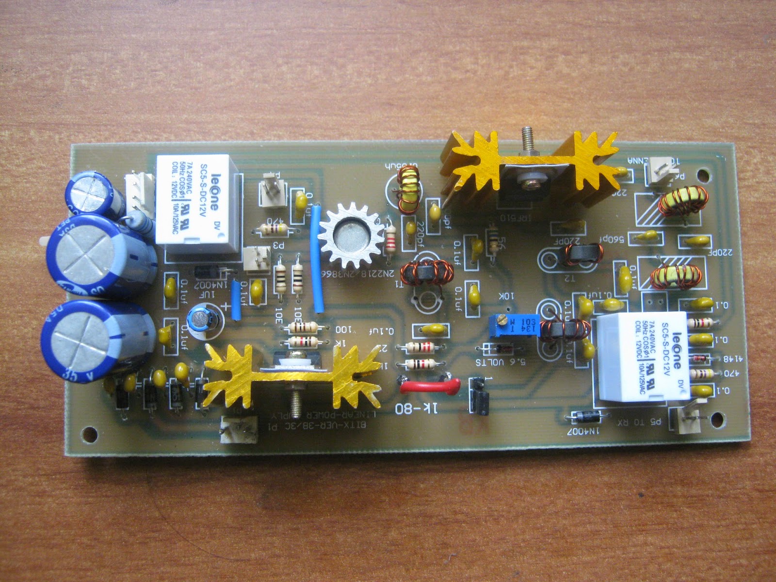 BITX SSB QRP TCVR FOR HAM RADIO: New PCB Bitx3B 3C Exciter And PA