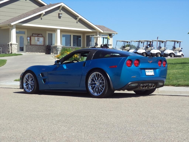 The Corvette Guys: Rare Jetstream Blue 2010 Corvette ZR1 at Purifoy ...