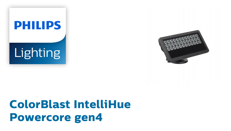 PHILIPS - ColorBlast G4 Intellihue - BCP483 36xLED-HB/RGBMW 100-277V 10 ...
