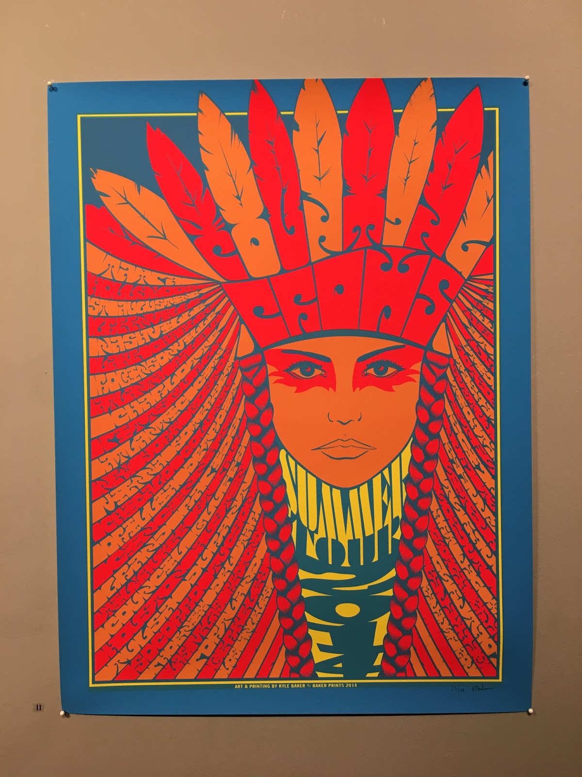 Special Edition: Kyle Baker "Silkscreen Gig Posters