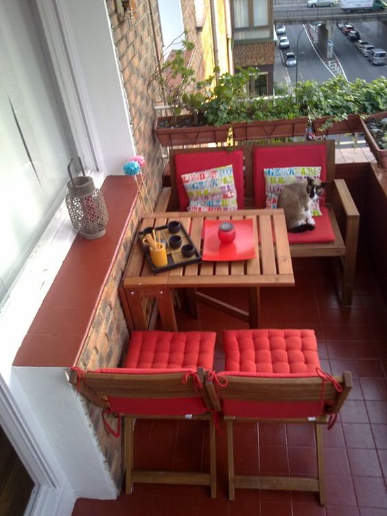Balcón pequeño, un oasis en tu hogar. Small & Low Cost | Decoración