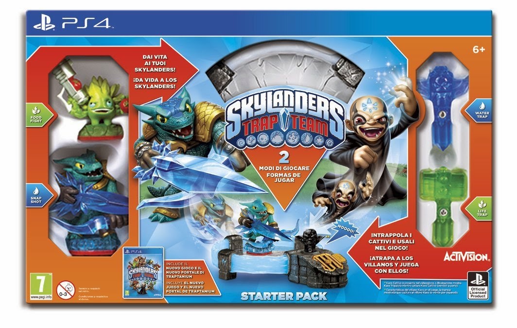 Skylanders Trap Team Fotos datos de Starter Pack, figuras ~ ONE WOMAN ...