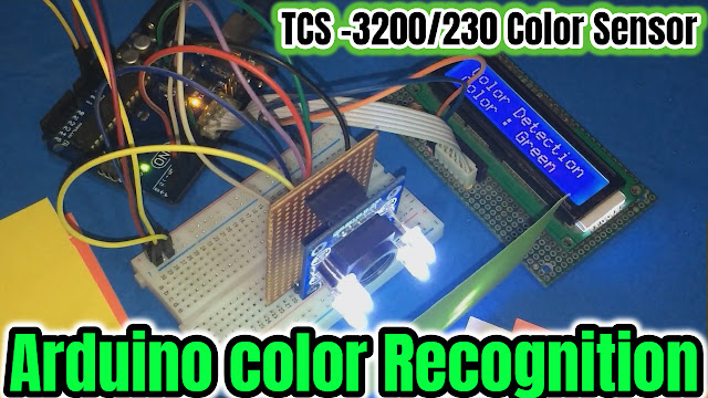 Arduino Color Detection Using TCS-3200 / TCS-230 Color Sensor ...