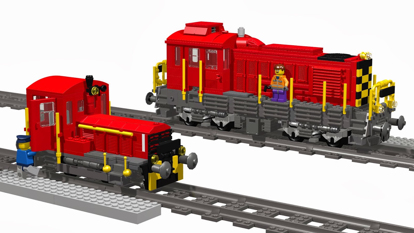 KOCKAGENERÁCIÓ / LEGO blog : LDD vonat széria: M44 Bobó