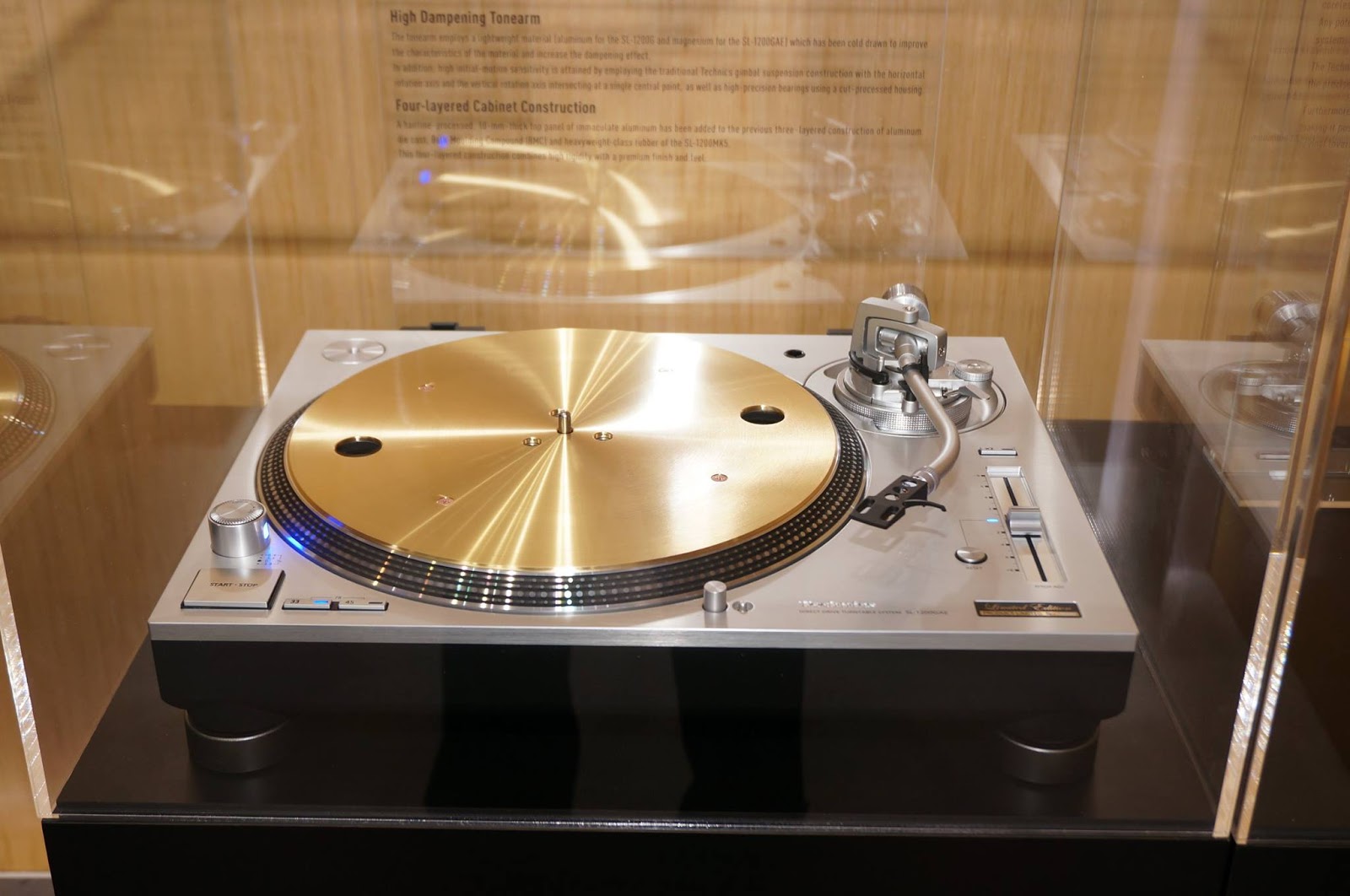 Wizard High-End Audio Blog: Technics SL-1200GAE at CES