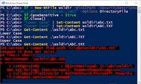Tyranid's Lair: NTFS Case Sensitivity on Windows