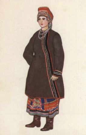 El traje tradicional de la mujer rusa: la vestimenta de regiones de ...
