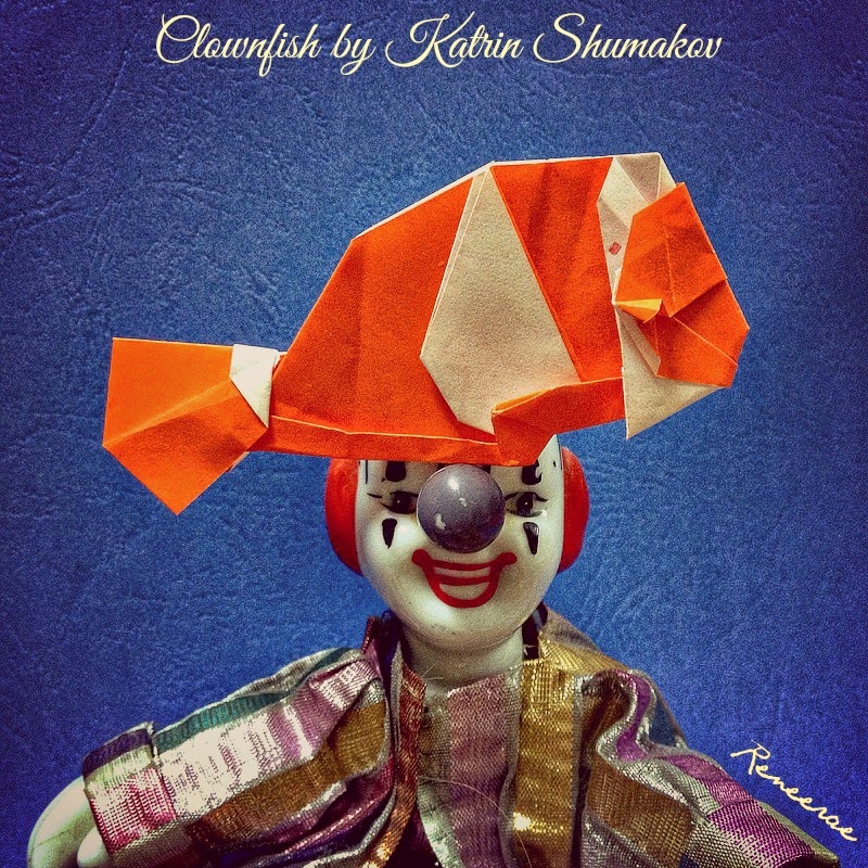 Life's Simple Pleasure: Origami Creations - Folding Nemo the Clownfish ...