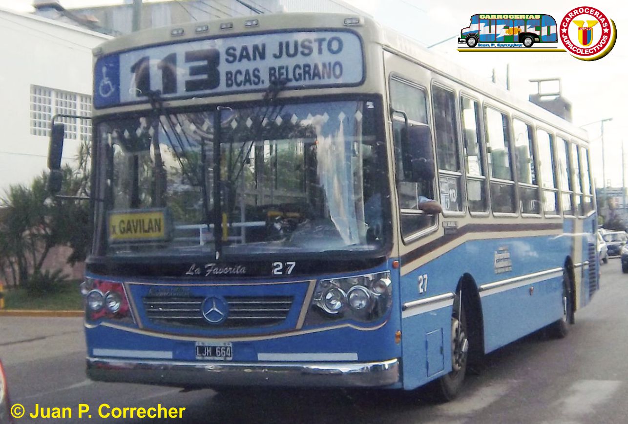 Recorrido de la linea 113 de Buenos Aires