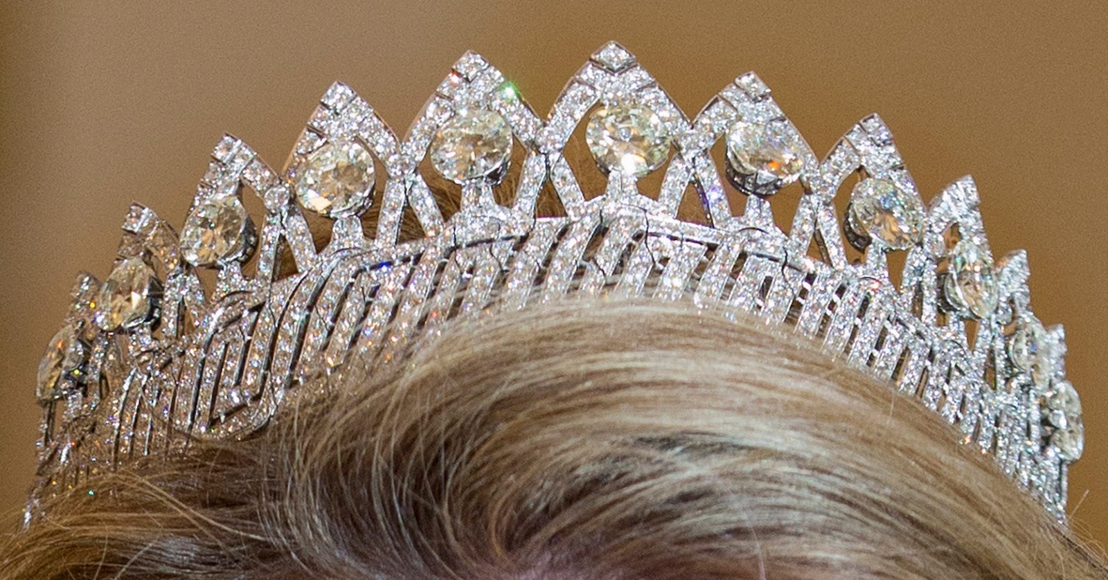 Queen Mathilde: Jewels: The Tiara of the Nine Provinces