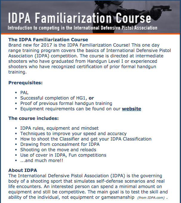 Silvercore Firearms Training BC: New Live Fire Courses