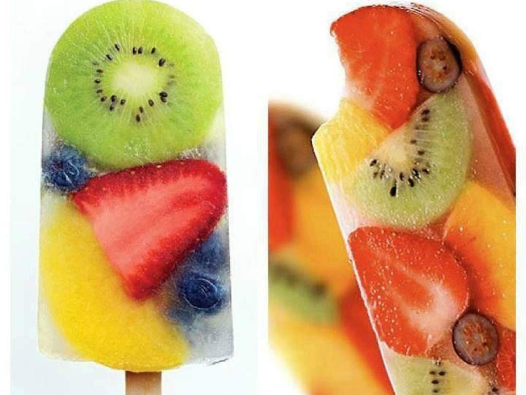 La mejor manera de comer fruta. ¡CONGELADA!