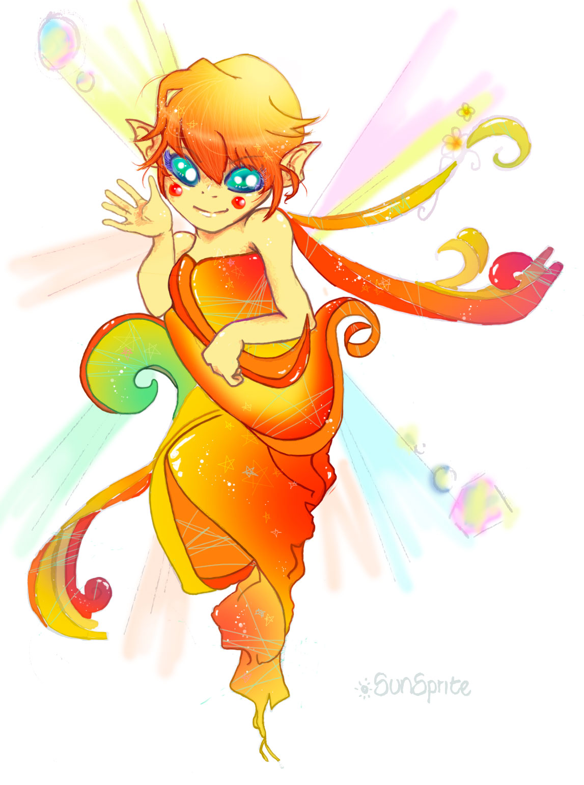 Emillustration: Sun Sprite