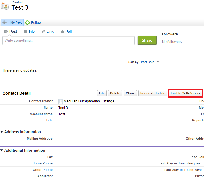 Steps to setup Self-Service Portal in Salesforce – InfallibleTechie